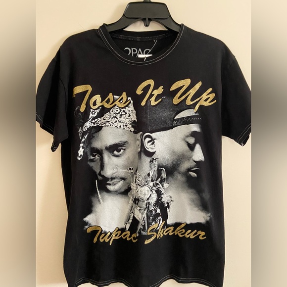 2Pac | Shirts | Toss It Up Tupac Short Sleeve New With Tags | Poshmark